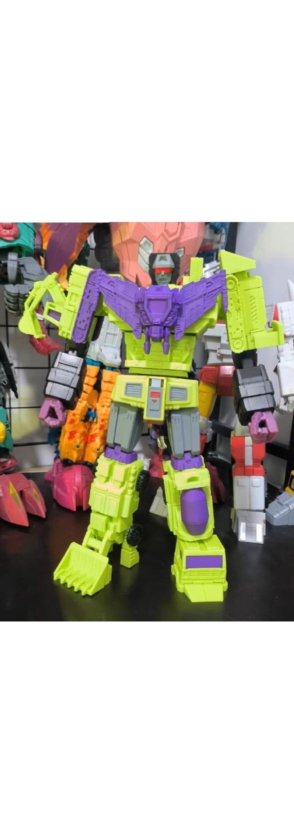 Magic Square 3D printed Power King combiner limbs | Deformation Toys