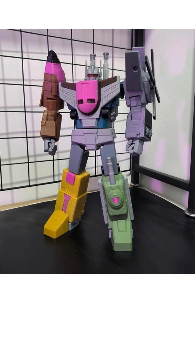 Magic Square 3D printed Bruticus Toon combiner limbs | Deformation Toys